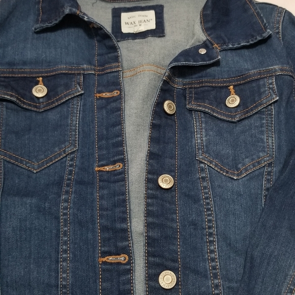 Wax Jean | Jackets & Coats | Wax Jean Denim Jacket | Poshmark